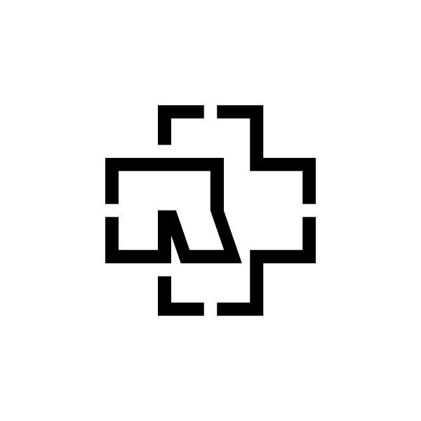 Rammstein Sticker Logo - Shopsollos